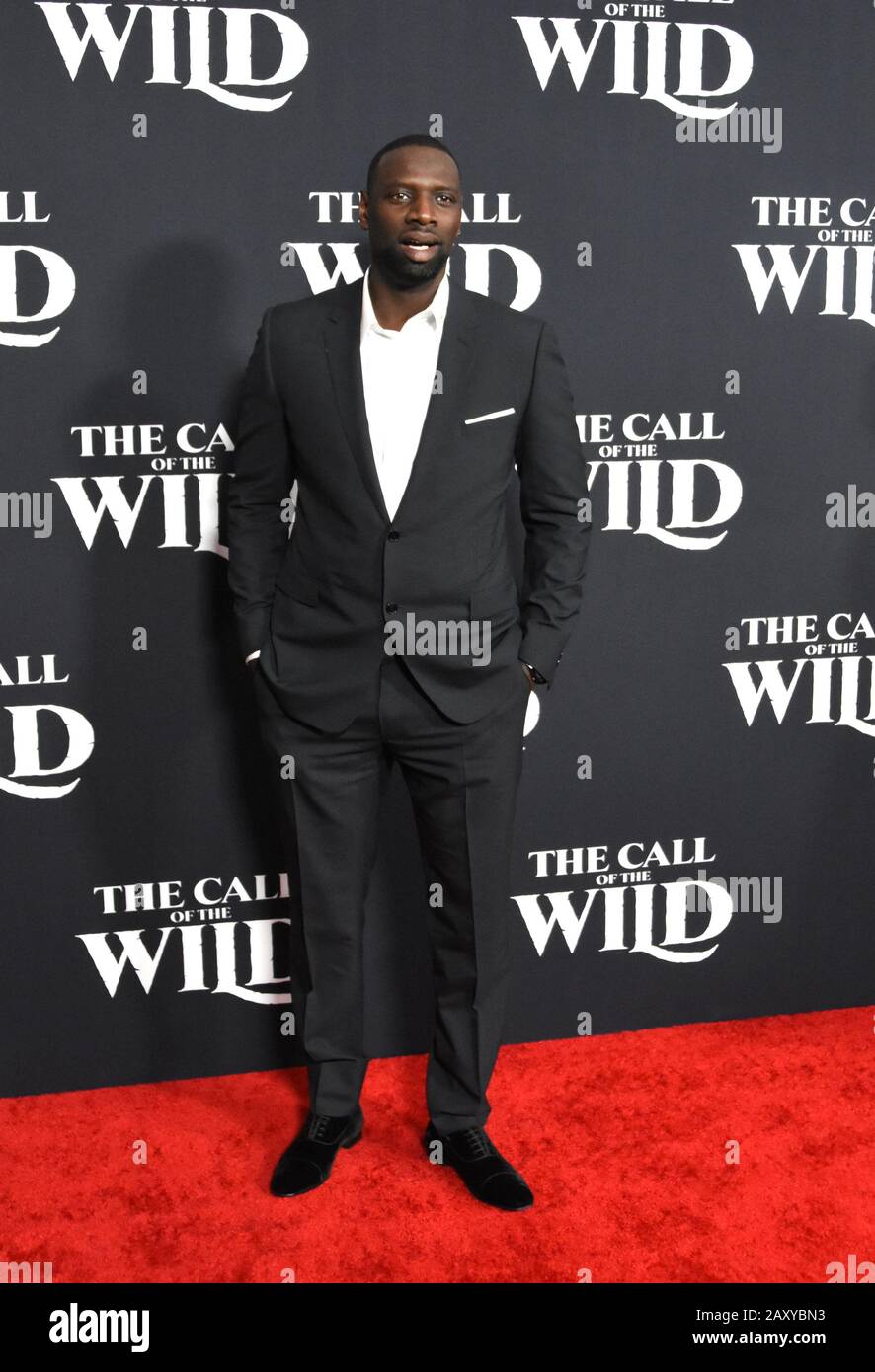 Hollywood, California, USA 13th February 2020 Actor Omar Sy attends the ...