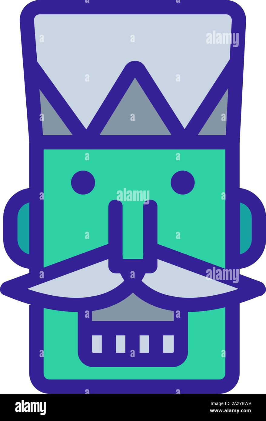 nutcracker Icon vector. Isolated contour symbol illustration Stock ...