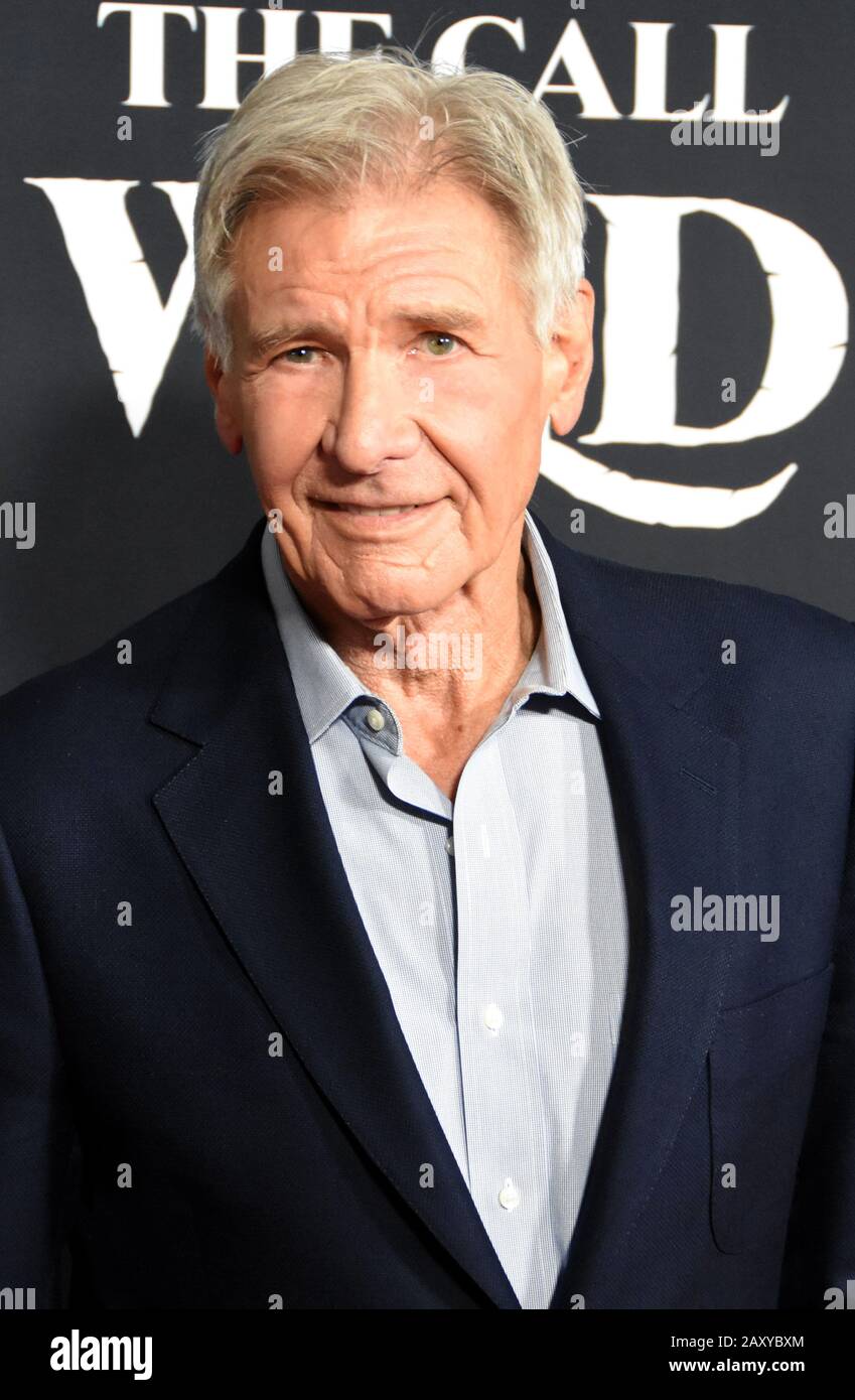 Hollywood, California, USA 13th February 2020 Actor Harrison Ford ...