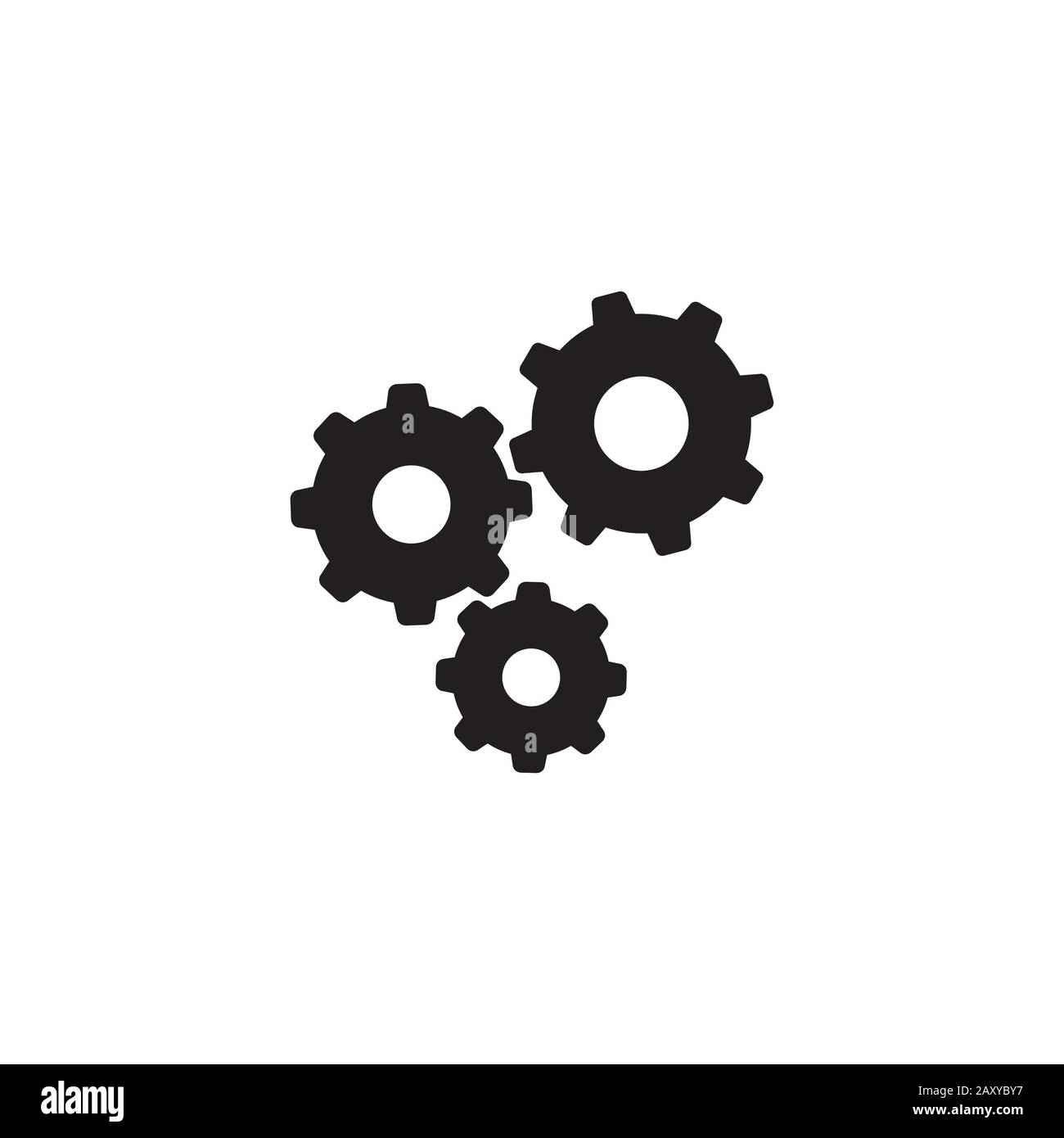 gear , function, setting vector icon illustartion Stock Vector Image ...