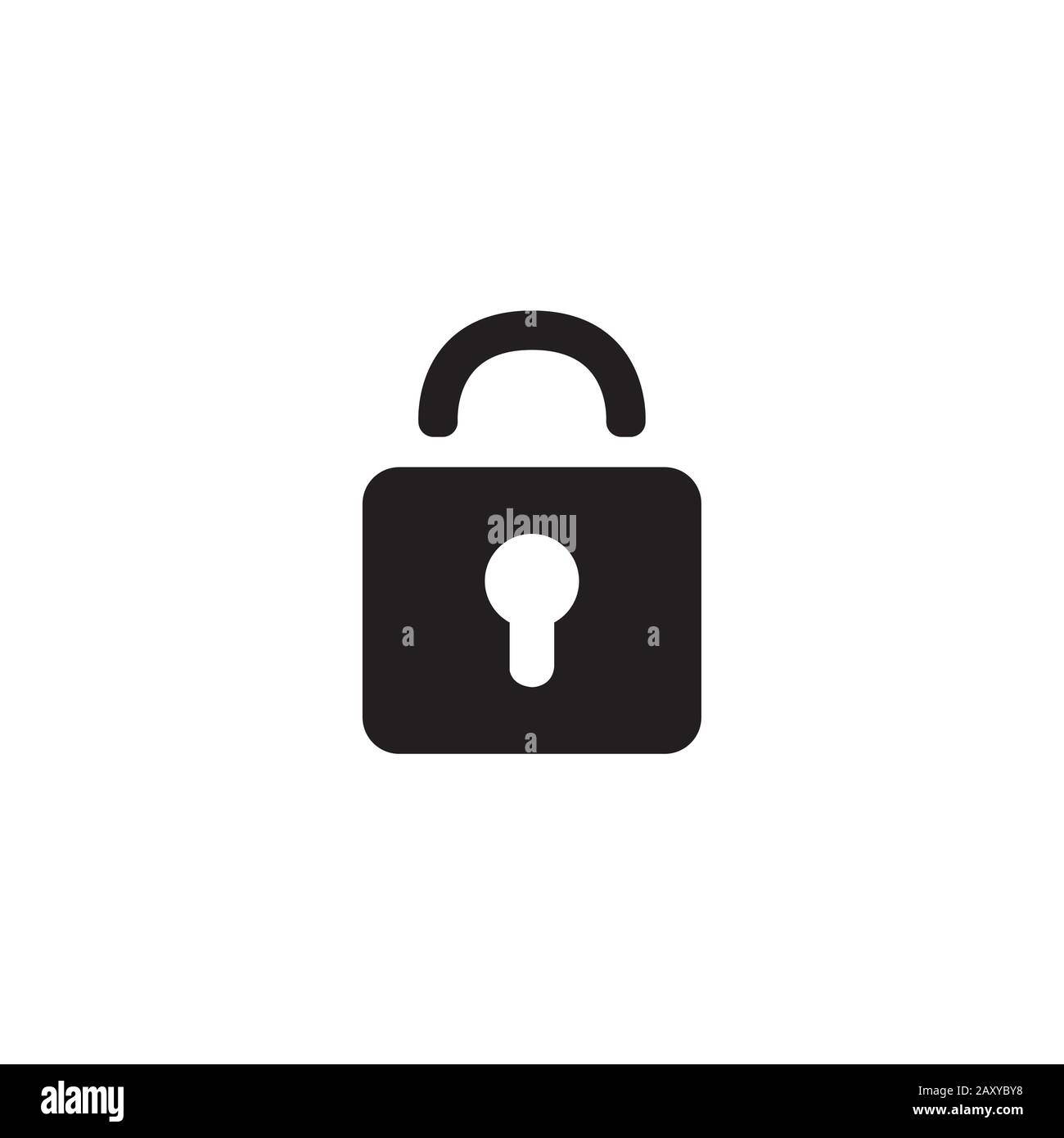Lock vector vector vectors hi-res stock photography and images - Alamy