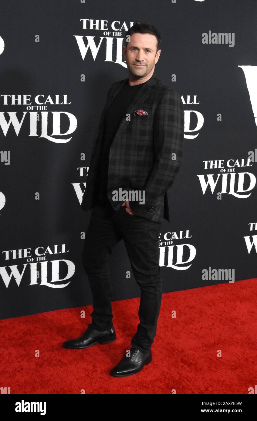 Hollywood, California, USA 13th February 2020 Actor Adam Fergus attends ...