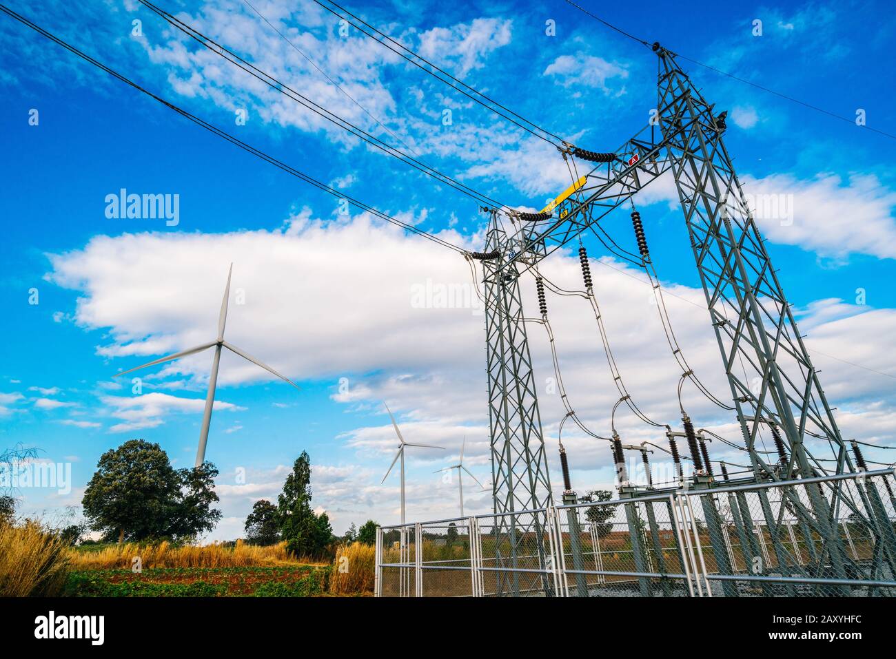 Substation Farm High Resolution Stock Photography and Images - Alamy