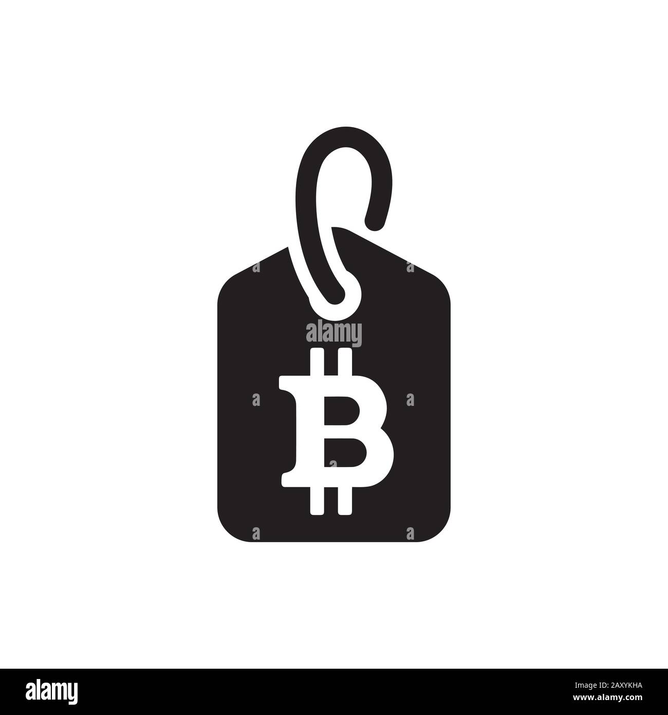 bitcoin vector icon illustration Stock Vector Image & Art - Alamy