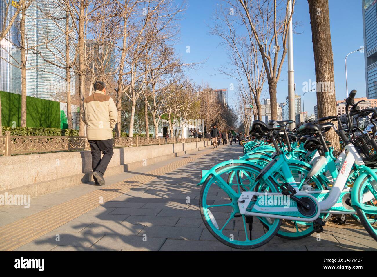 Bicycles beijing hi-res stock photography and images - Alamy