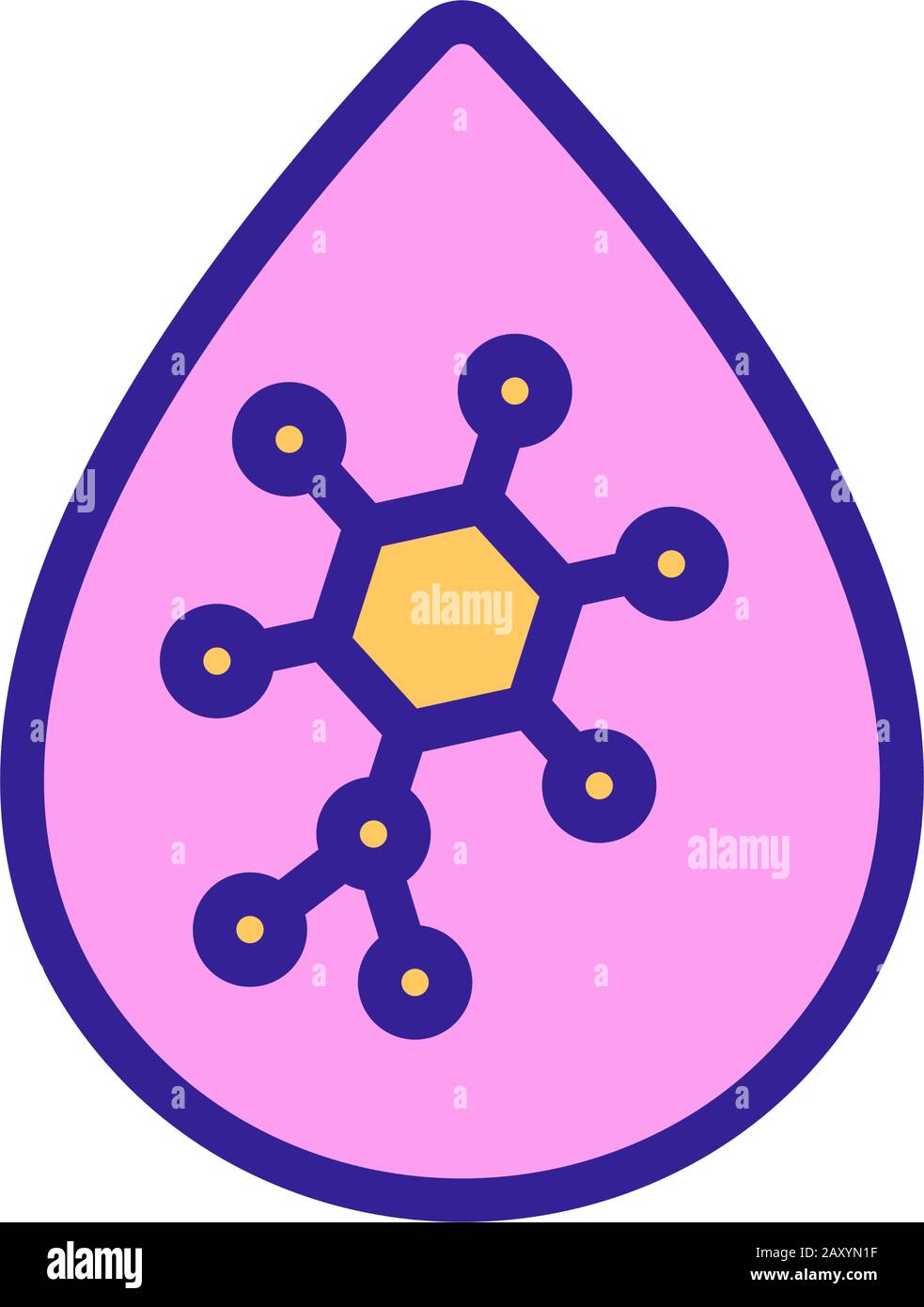 hospital blood icon vector. Isolated contour symbol illustration Stock ...