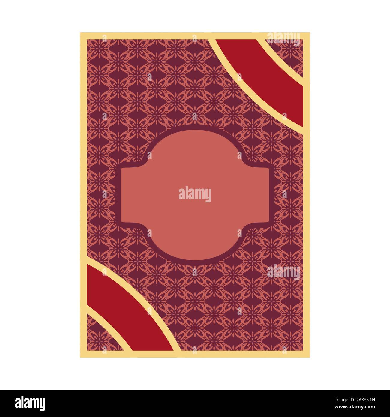 Blank Menu Cover Design