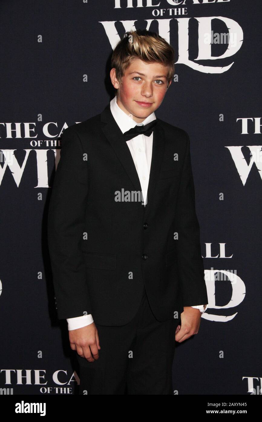 Los Angeles, California, USA. 13th February, 2020. Declan Chambers 02 ...