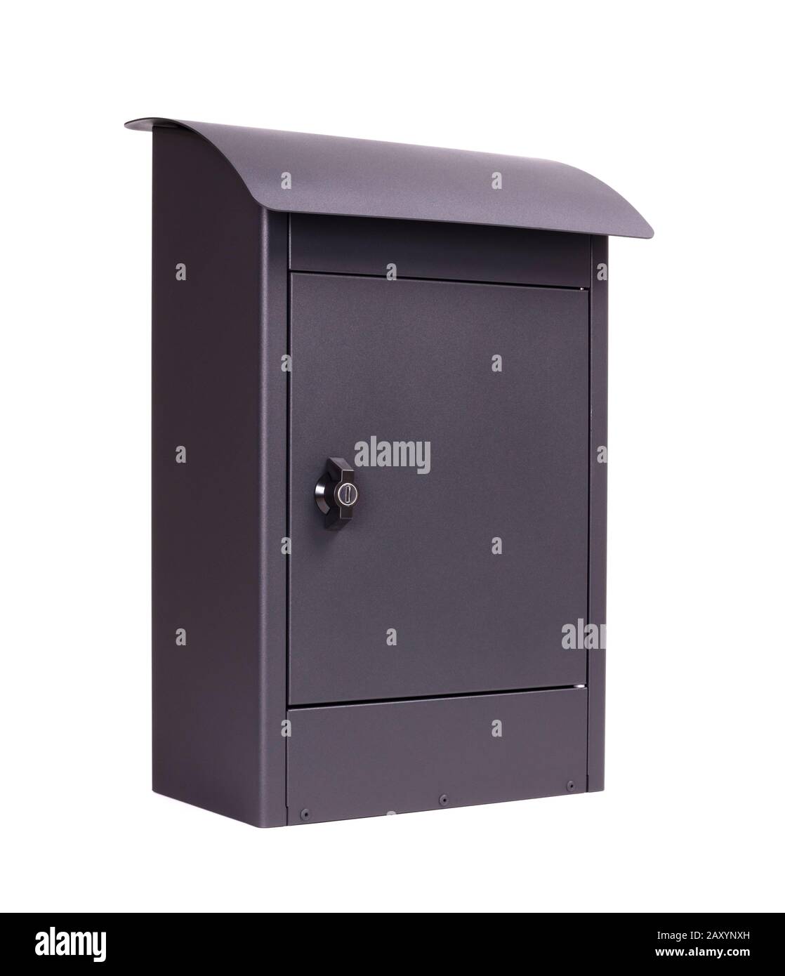 Modern letter-box isolated on a white background Stock Photo - Alamy