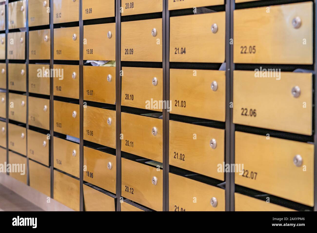 Mailbox Lobby High Resolution Stock Photography and Images - Alamy