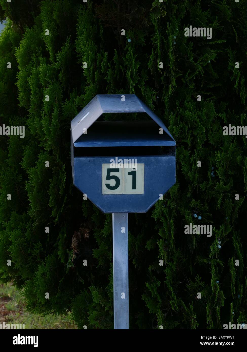 Mail box seen at the roadside Beldon, a suburb from Perth, Western ...