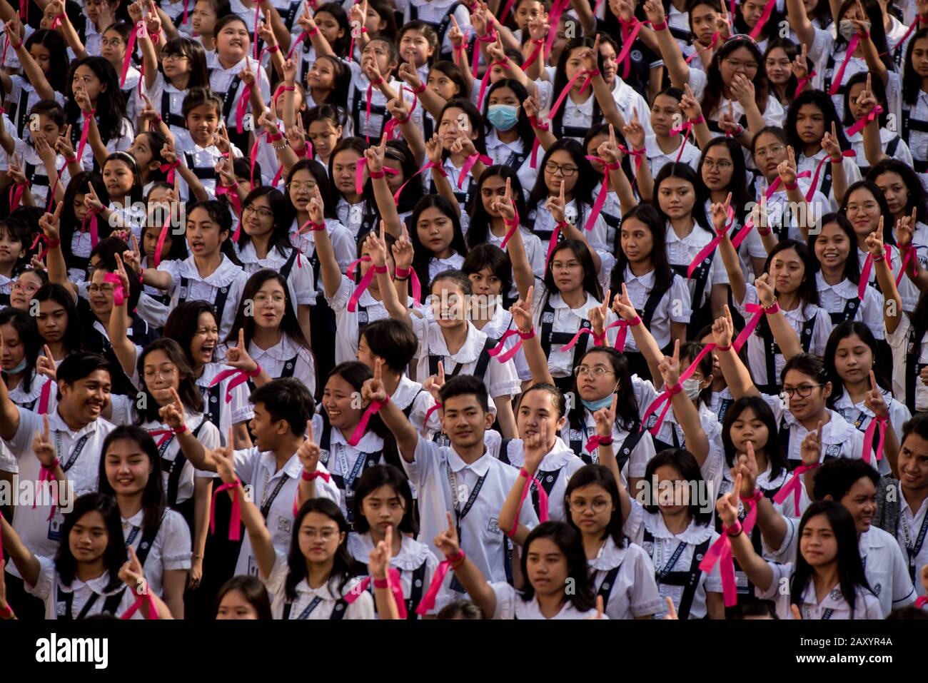 Manila, Metro Manila, Philippines. 14th Feb, 2020. Thousands of ...