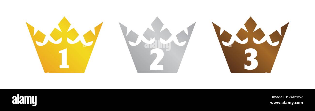 The first three Stock Vector Images - Alamy