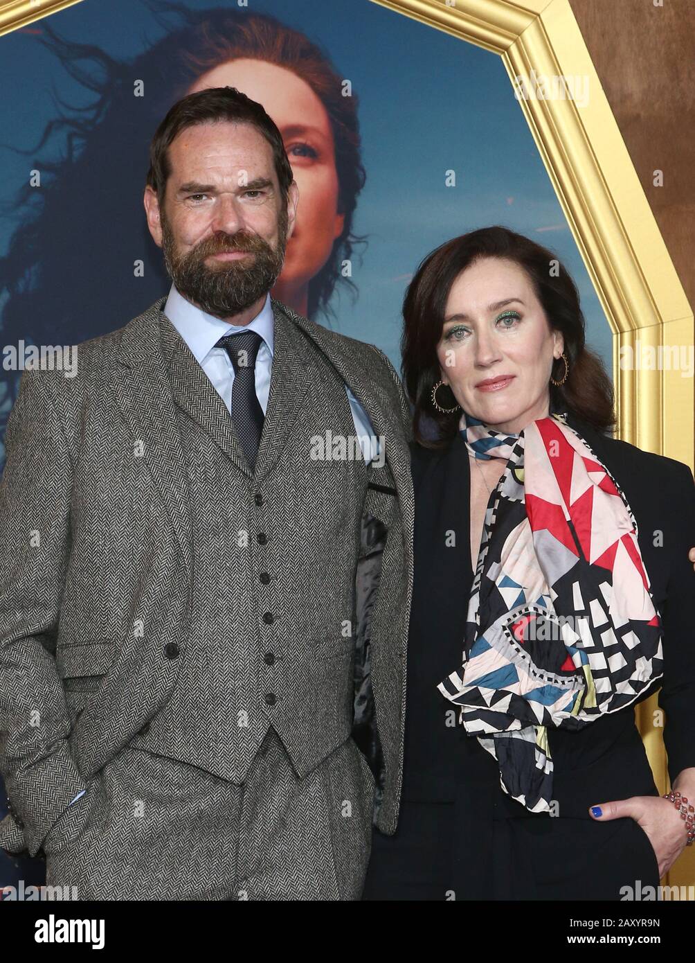 Hollywood, Ca. 13th Feb, 2020. Duncan LaCroix, Maria Doyle Kennedy, at ...