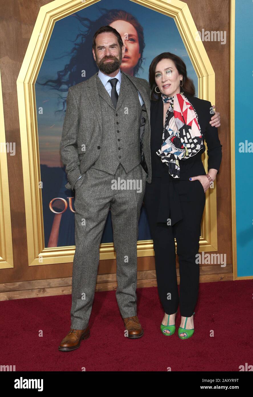 Hollywood, Ca. 13th Feb, 2020. Duncan LaCroix, Maria Doyle Kennedy, at ...