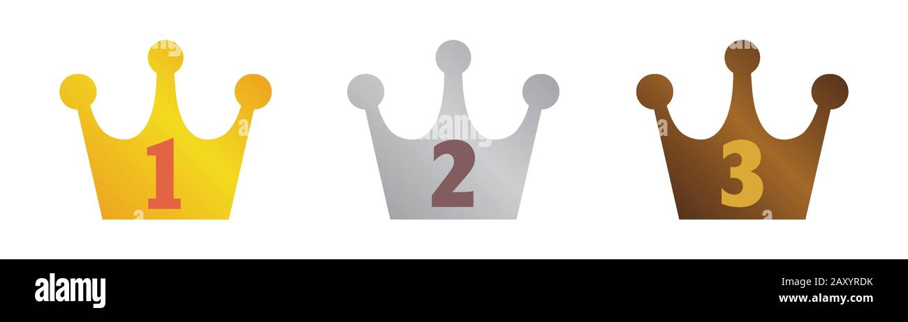 The first three Stock Vector Images - Alamy