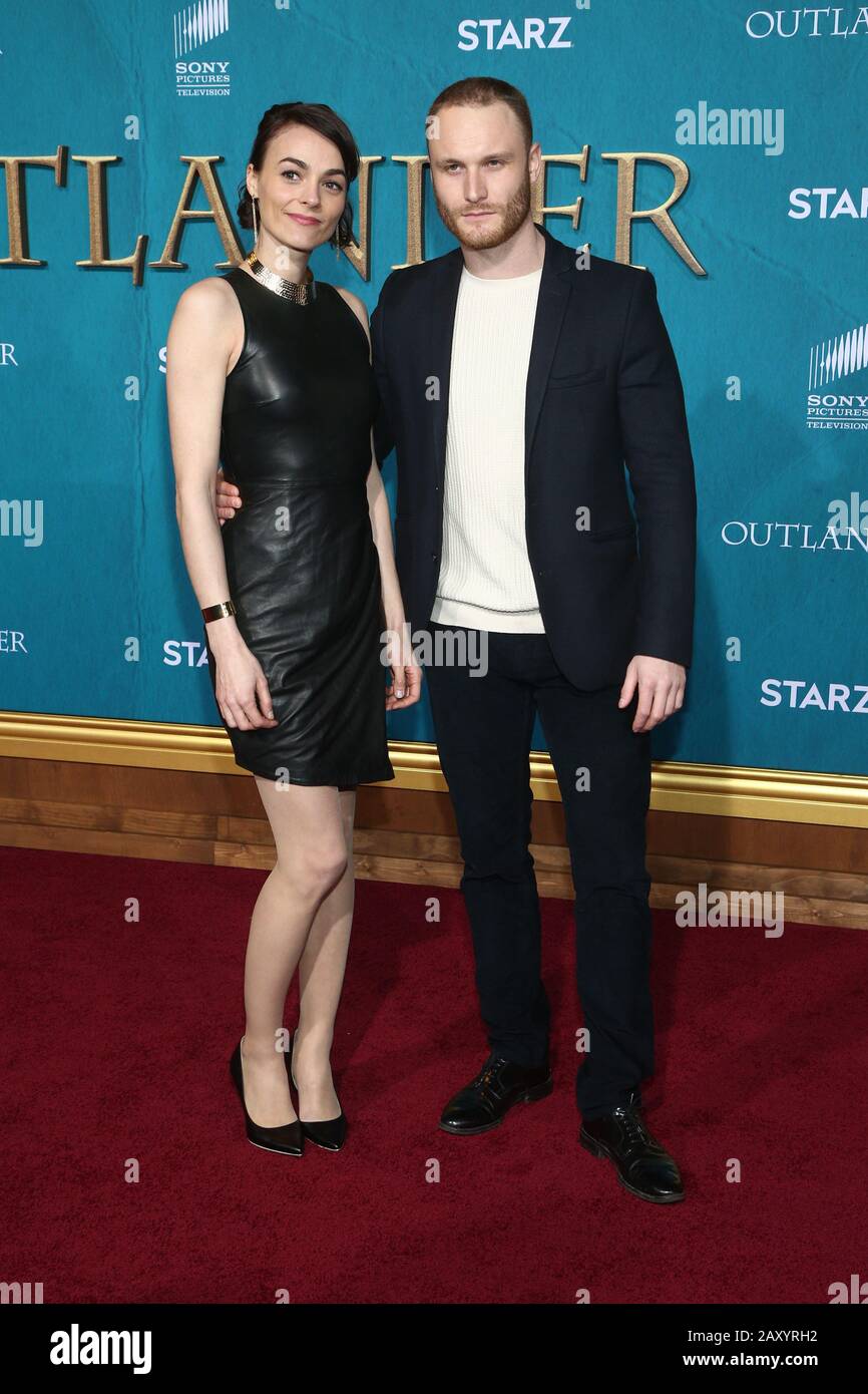 Hollywood, Ca. 13th Feb, 2020. Yan Tual, Romane Portail, at the ...