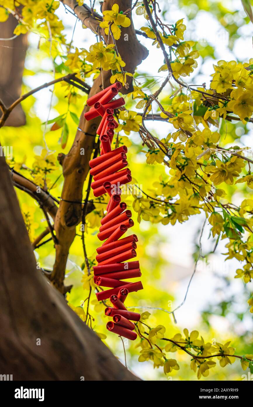Red Firecrackers High Resolution Stock Photography and Images - Alamy