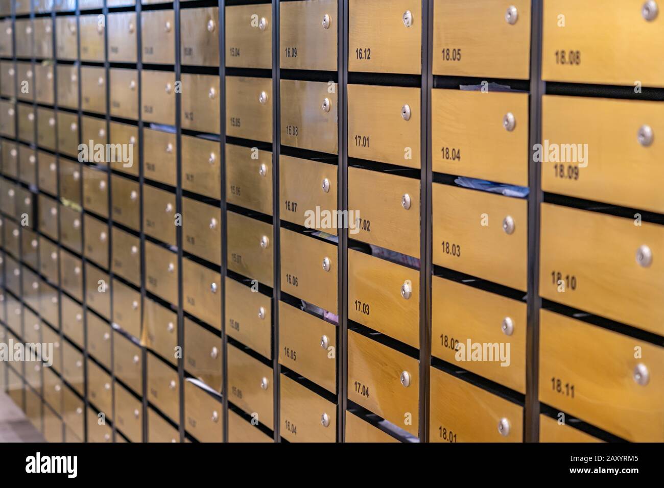 Mailbox Lobby High Resolution Stock Photography and Images - Alamy