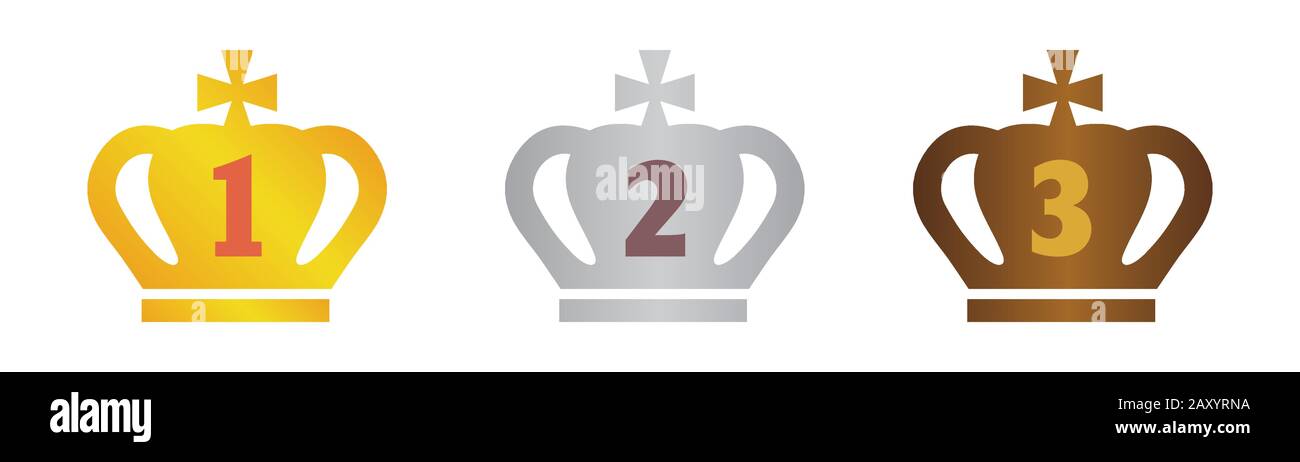 The first three Stock Vector Images - Alamy