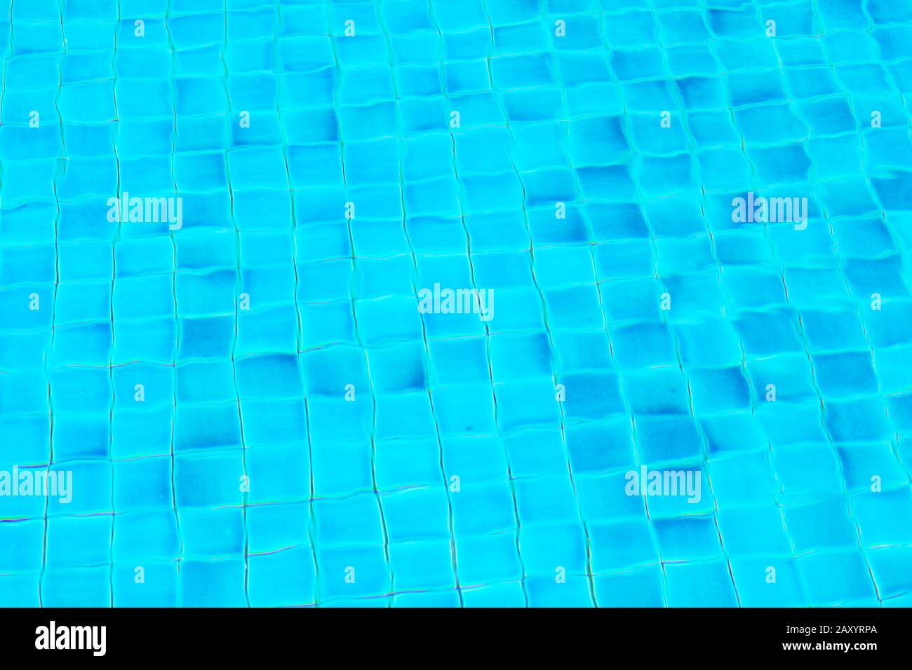 crystal clear blue water in the pool Stock Photo - Alamy