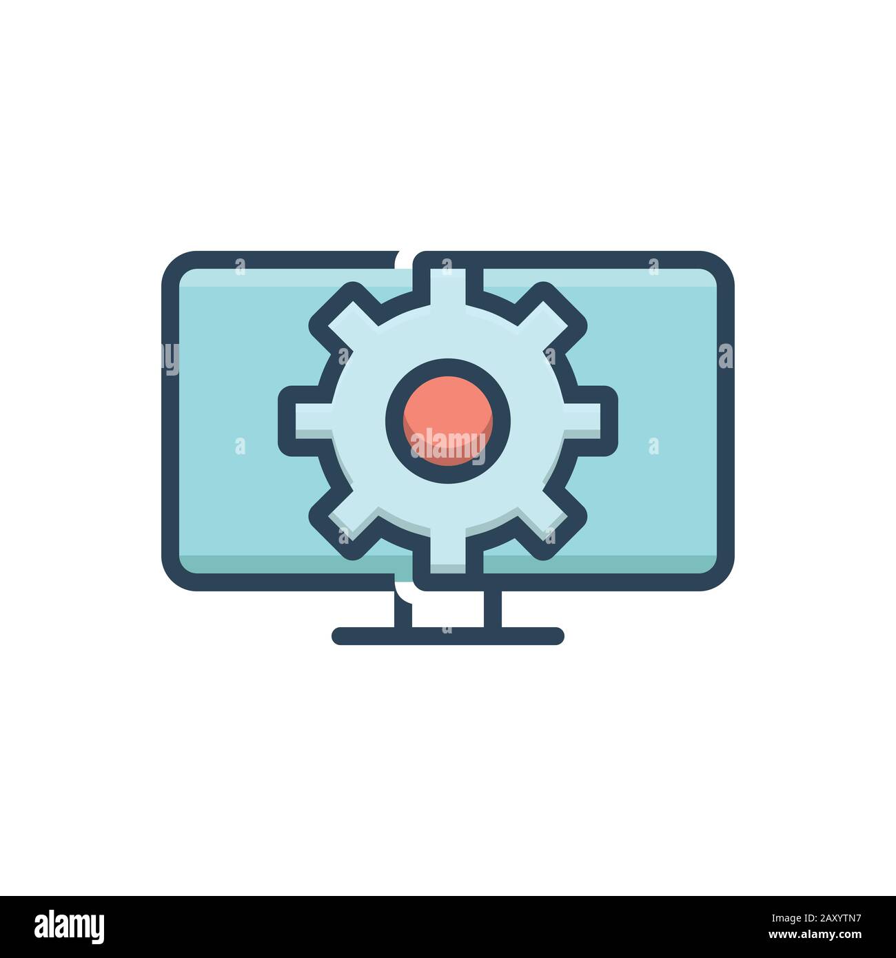 Illustration for Service setting Stock Vector Image & Art - Alamy