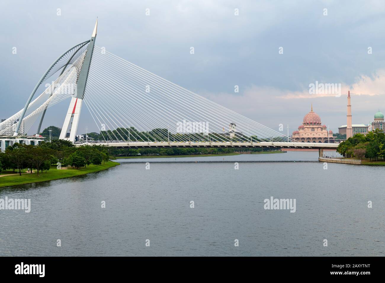 Putra Bridge In Putrajaya