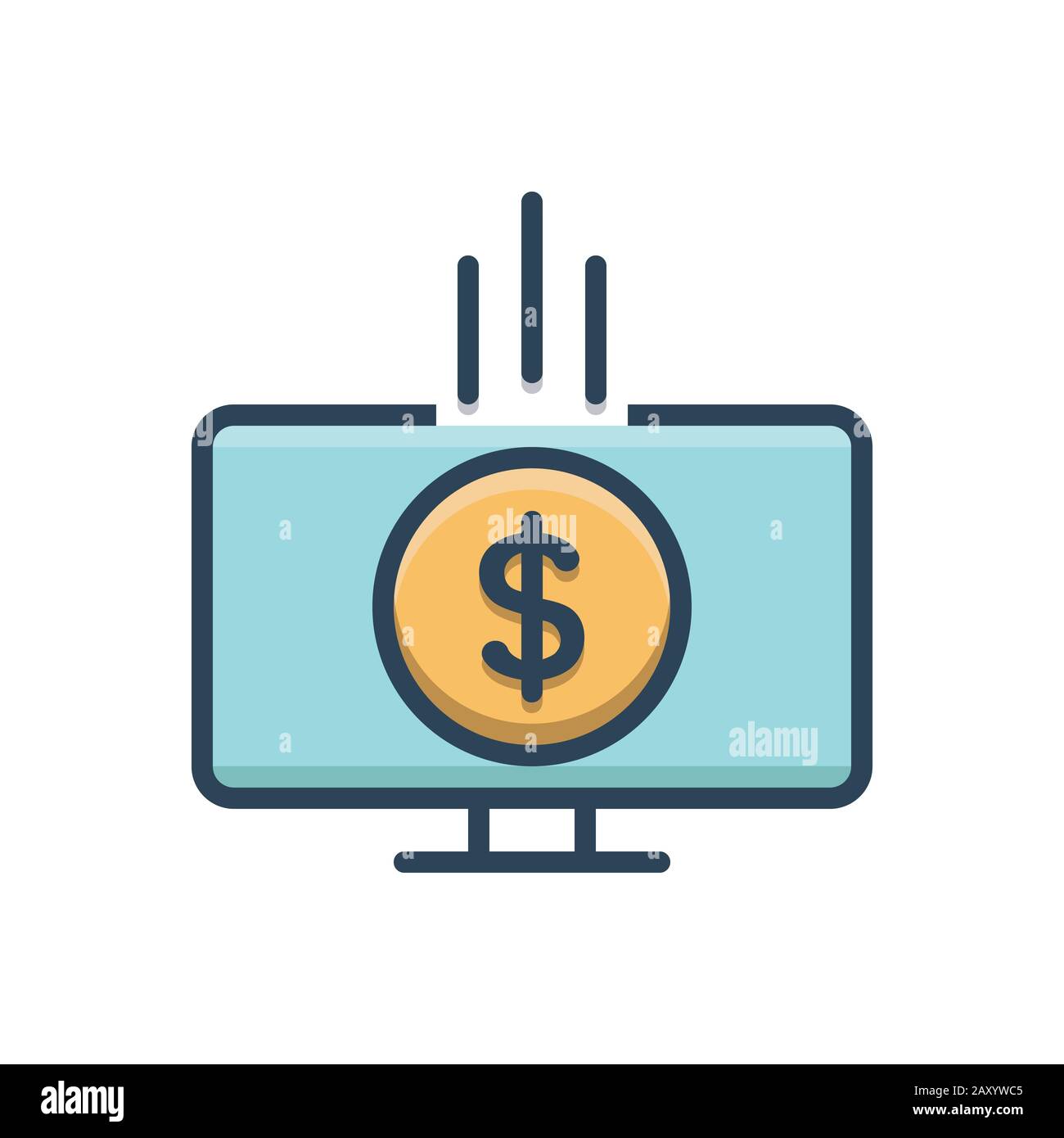 Illustration for Monetizing Stock Vector Image & Art - Alamy