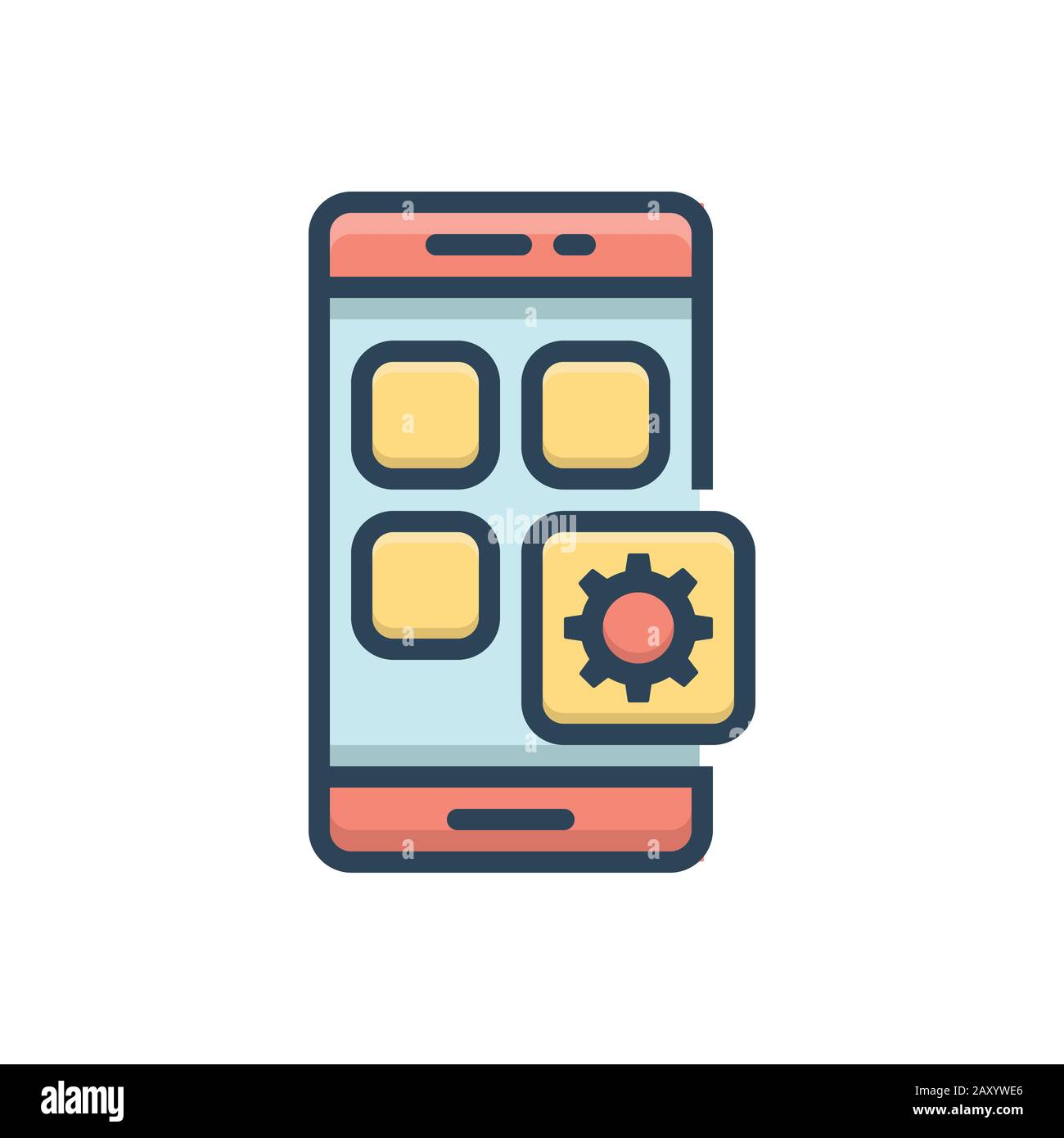 Illustration for Mobile app Stock Vector Image & Art - Alamy