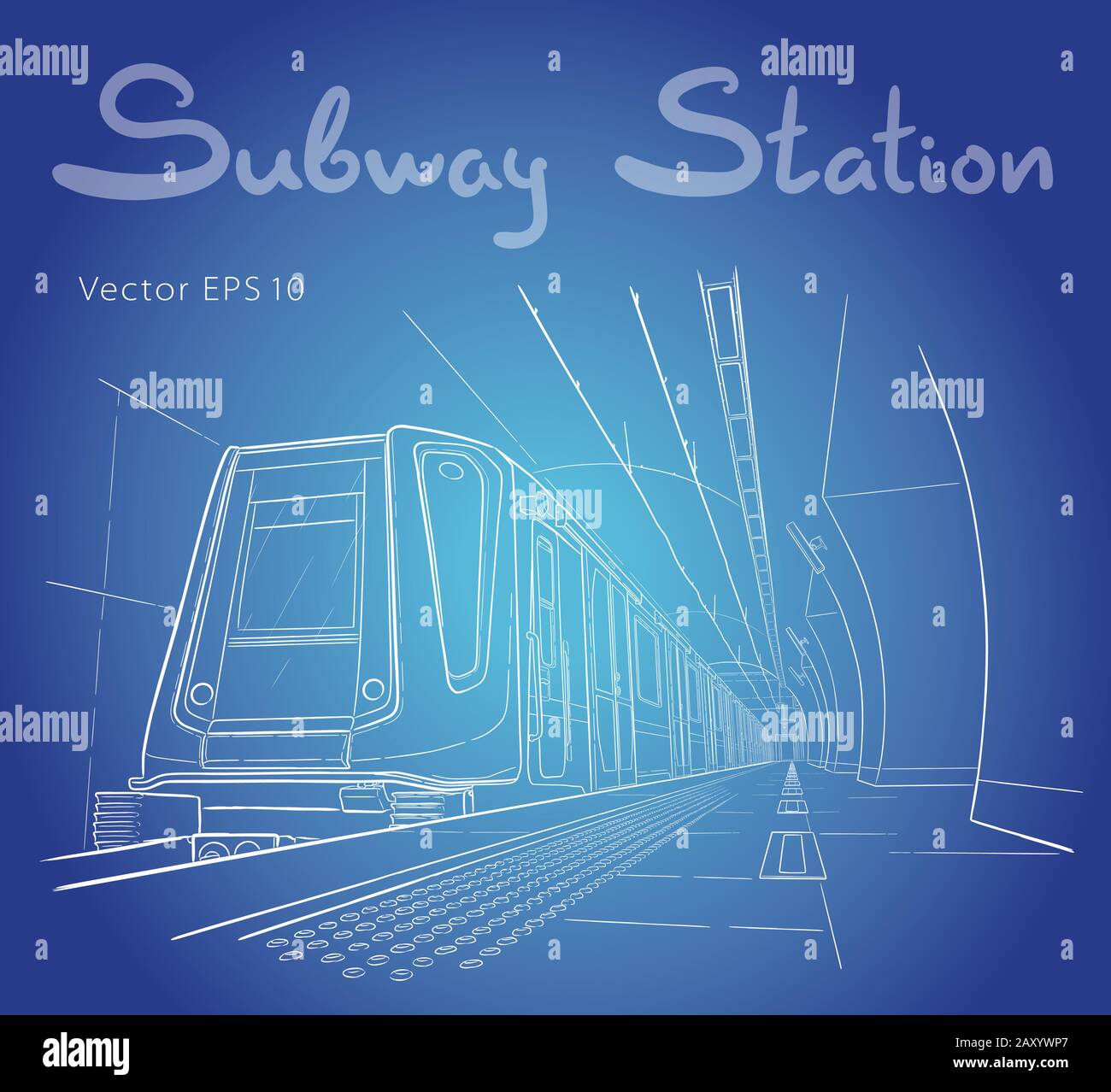Metro station new Stock Vector Images - Alamy