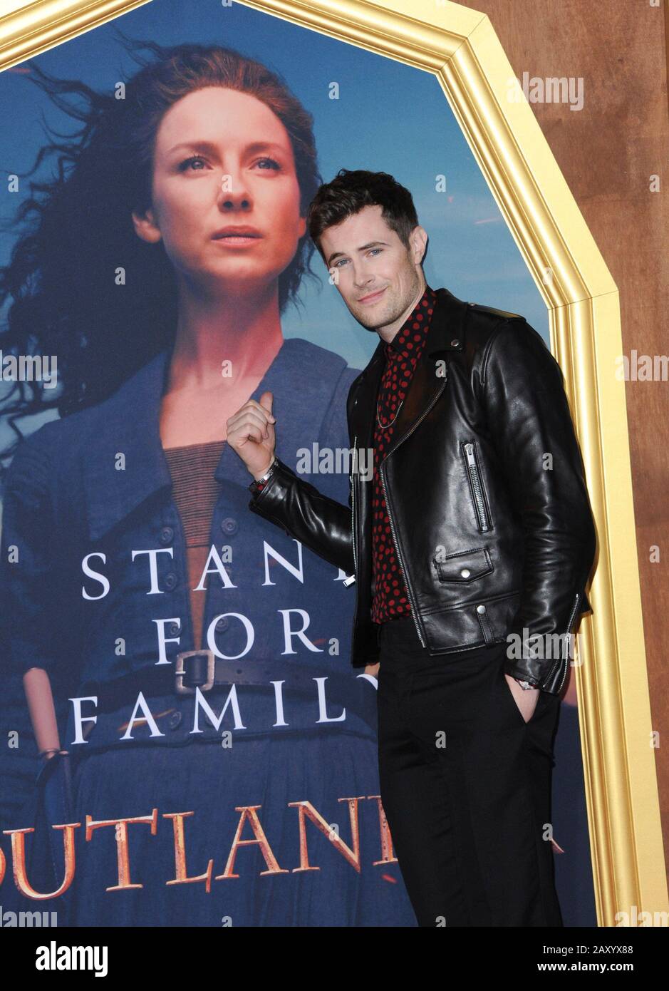 Los Angeles, CA. 13th Feb, 2020. David Berry at arrivals for OUTLANDER ...