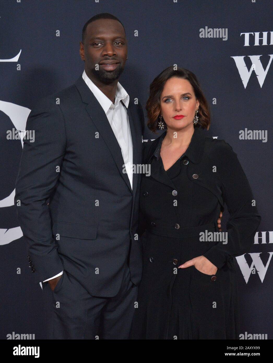 Los Angeles, United States. 13th Feb, 2020. Cast member Omar Sy and his ...