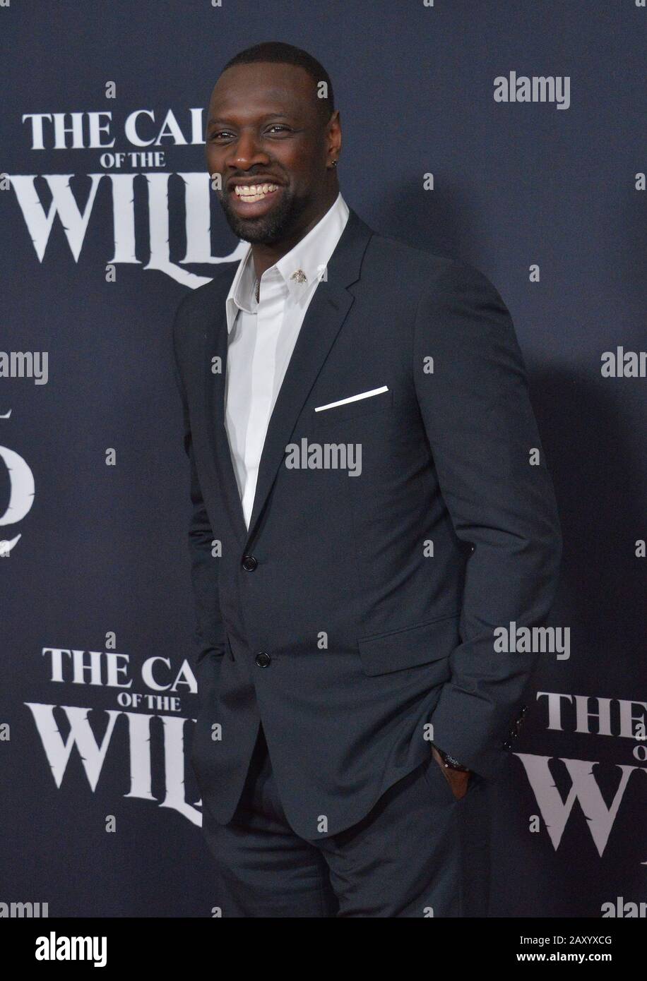 Los Angeles, United States. 13th Feb, 2020. Cast member Omar Sy attends ...