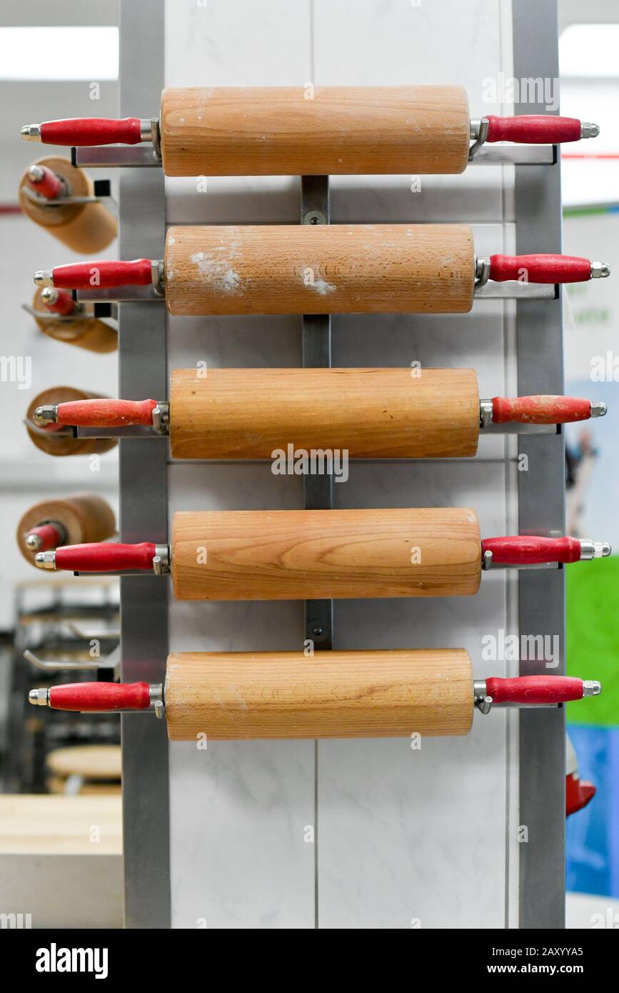 Berlin, Germany. 13th Feb, 2020. Pasta woods in the Berlin Bakers Guild ...
