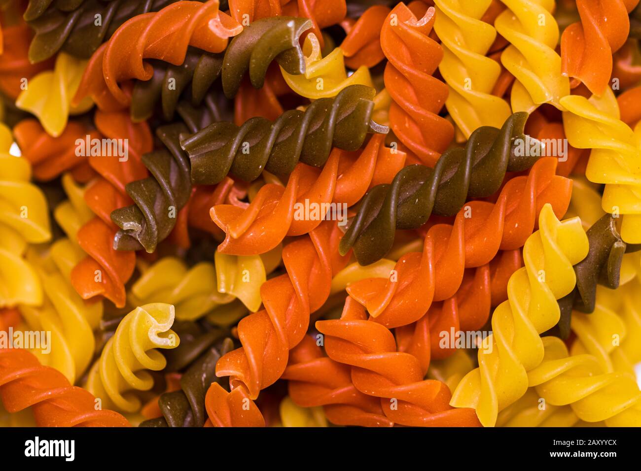 Tricolore fusilli hi-res stock photography and images - Alamy