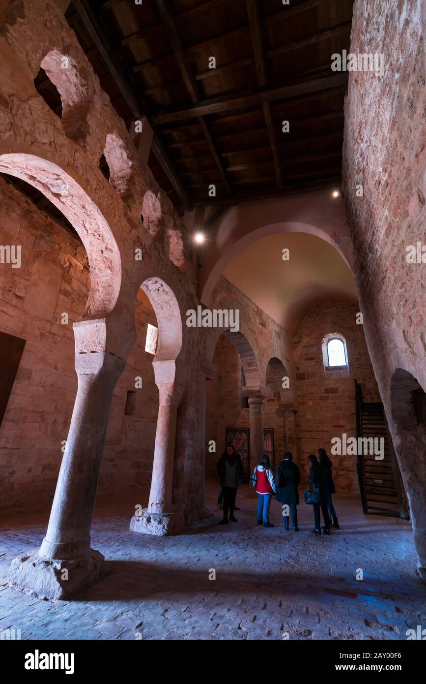 San Millan de Suso Monastery, 6th century, San MIllan de la Cogolla ...