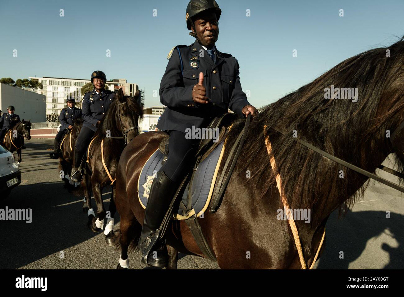 African police uniform hi-res stock photography and images - Alamy