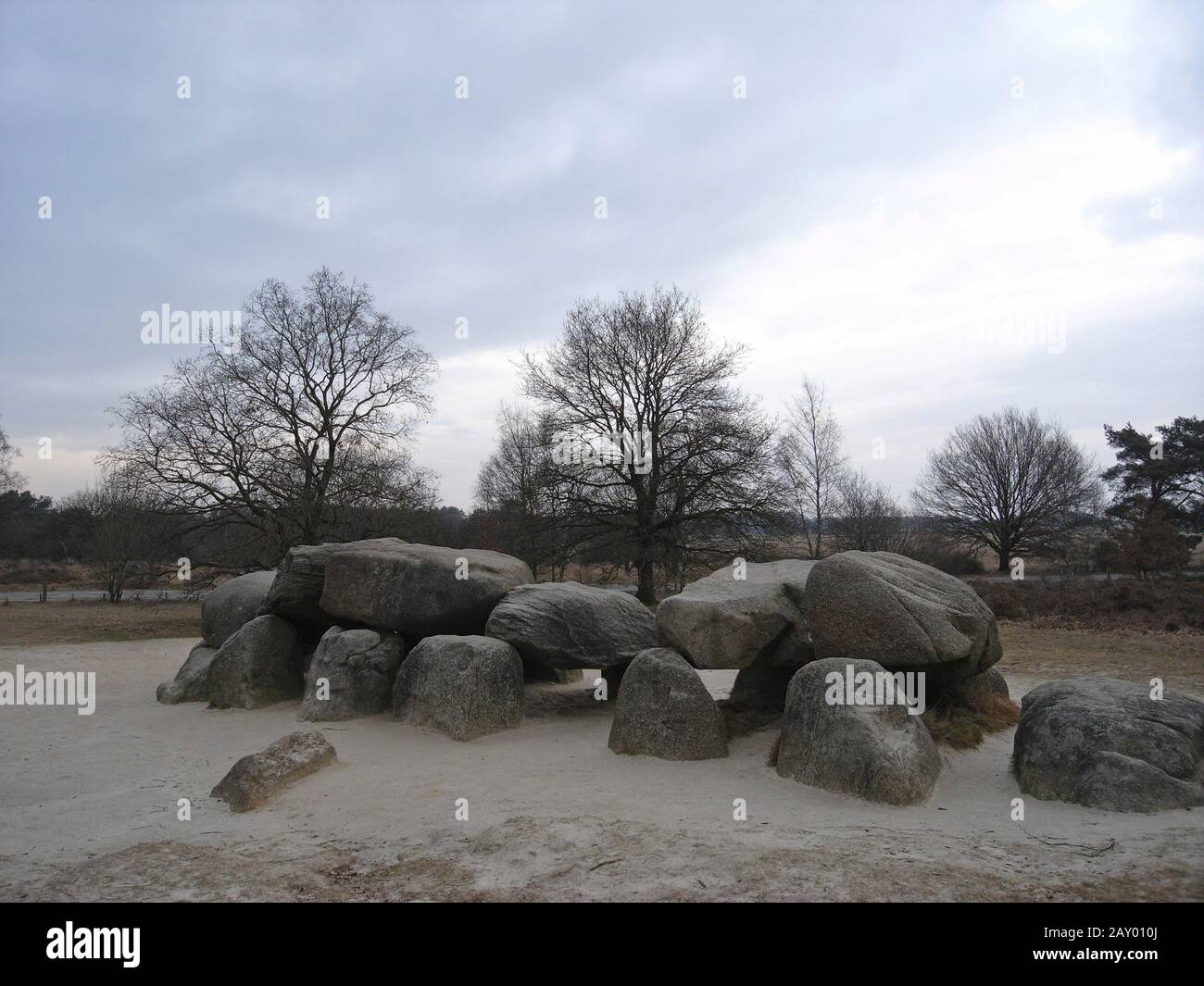 Havelte megalithic tomb hunebed hi-res stock photography and images - Alamy