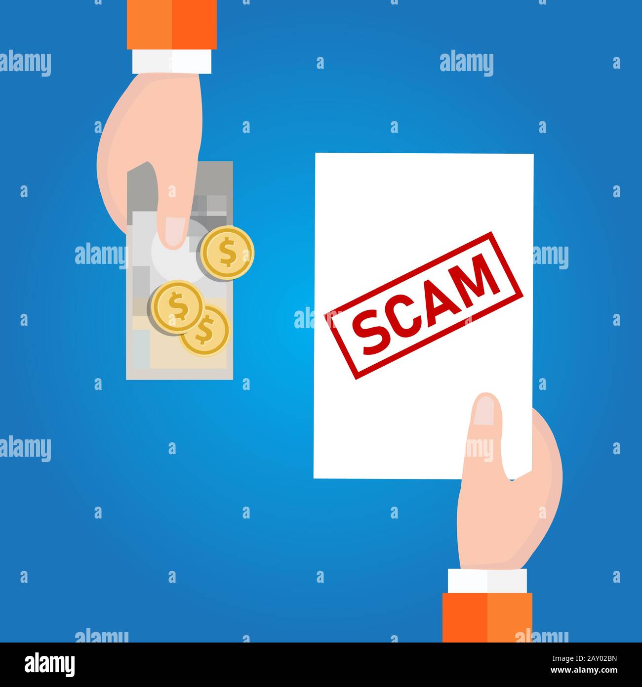 Criminal transaction Stock Vector Images - Alamy