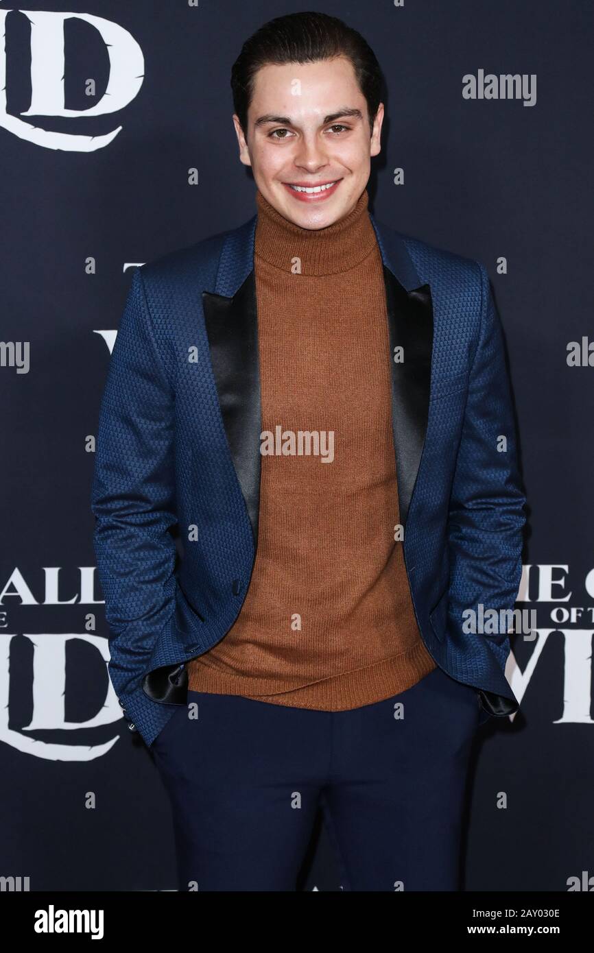 HOLLYWOOD, LOS ANGELES, CALIFORNIA, USA - FEBRUARY 13: Jake T. Austin ...