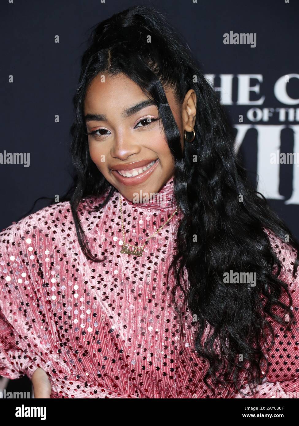 HOLLYWOOD, LOS ANGELES, CALIFORNIA, USA - FEBRUARY 13: Jadah Marie ...