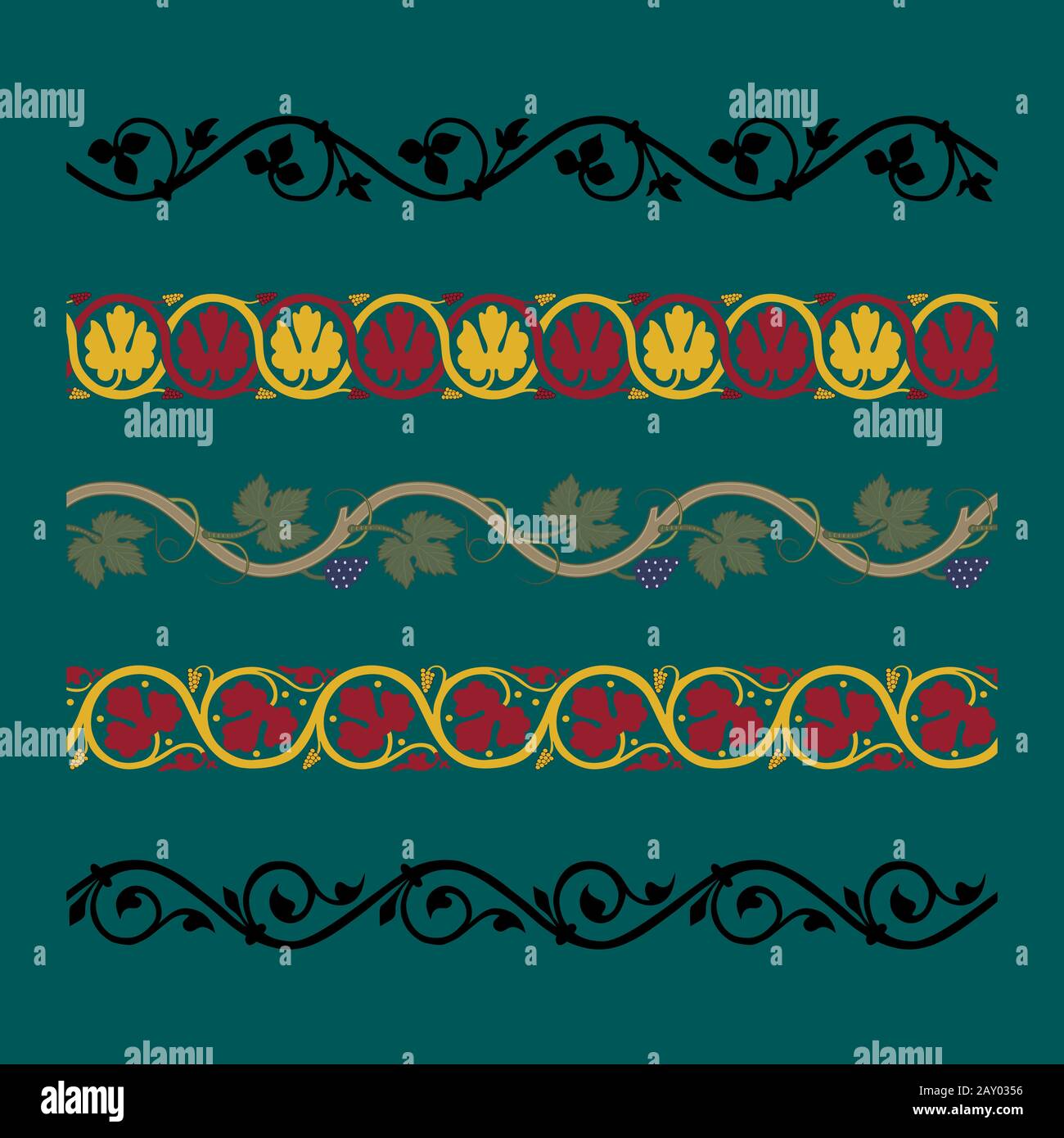 Medieval framing Stock Vector Images - Alamy