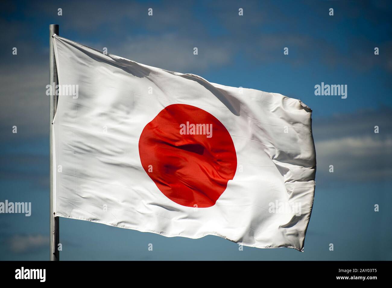 Flag of japan hi-res stock photography and images - Alamy