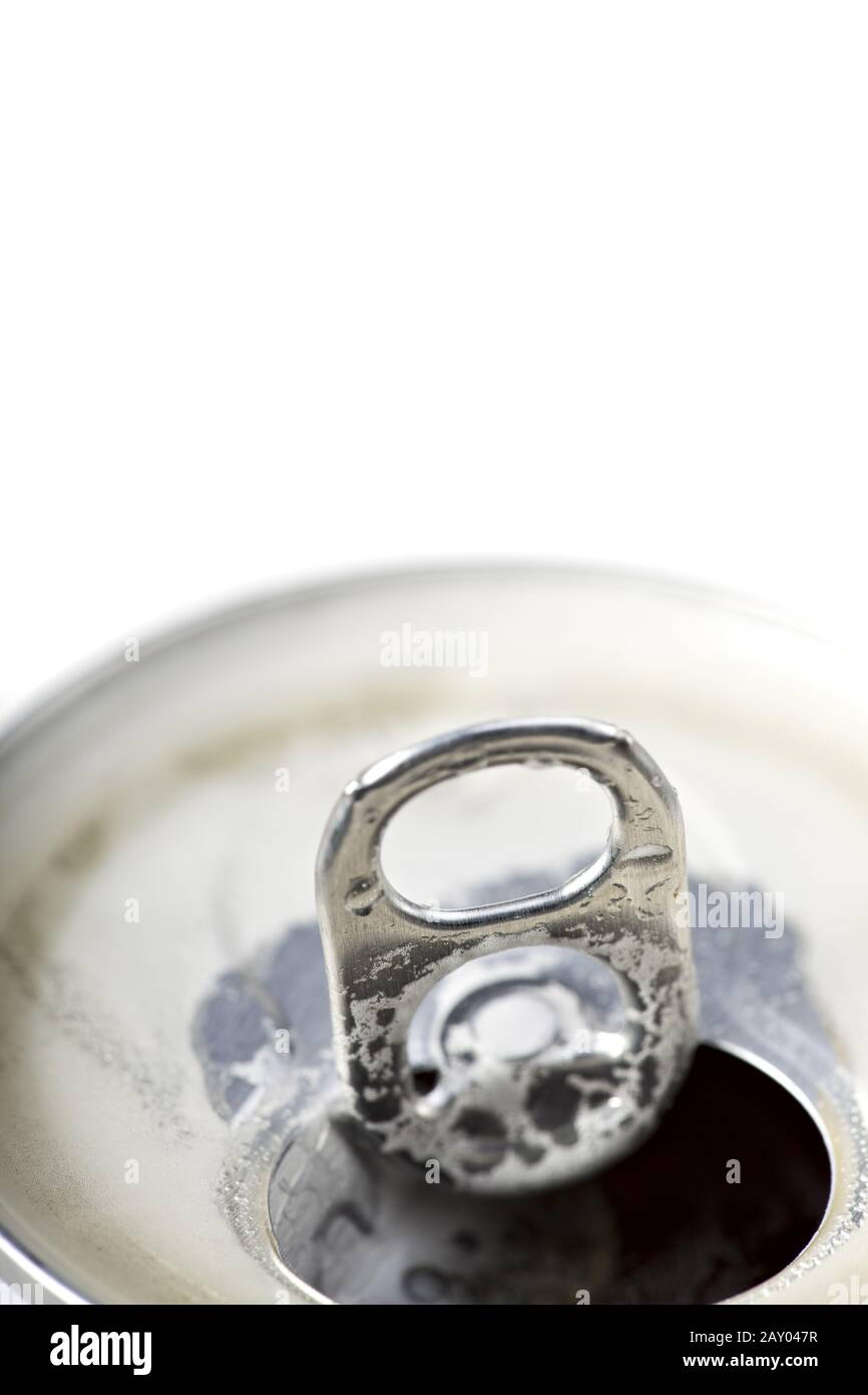 Close-up of an open beer can Stock Photo - Alamy