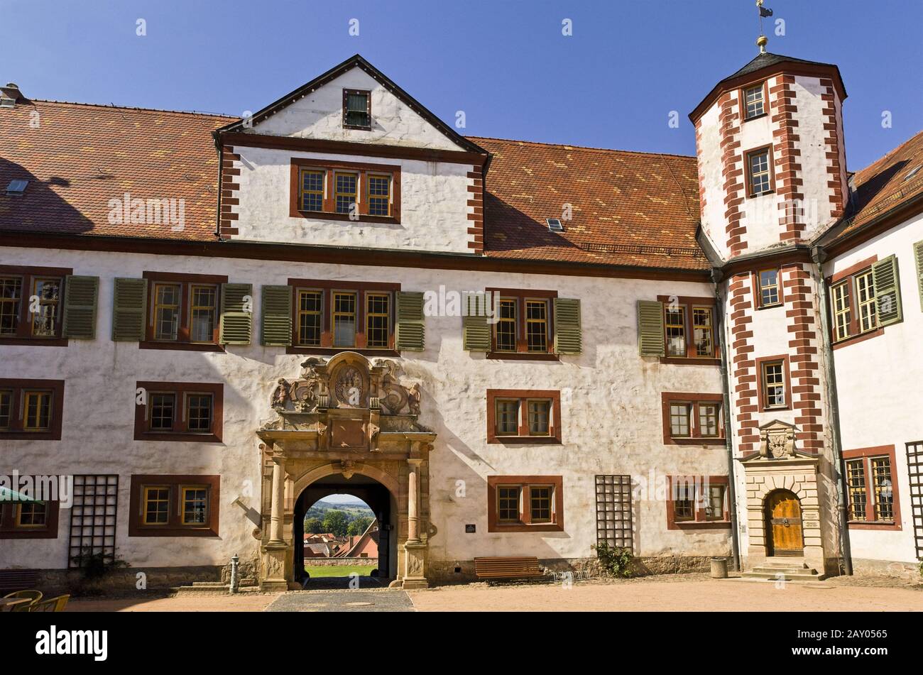 Castle wilhelmsburg schmalkalden hi-res stock photography and images ...