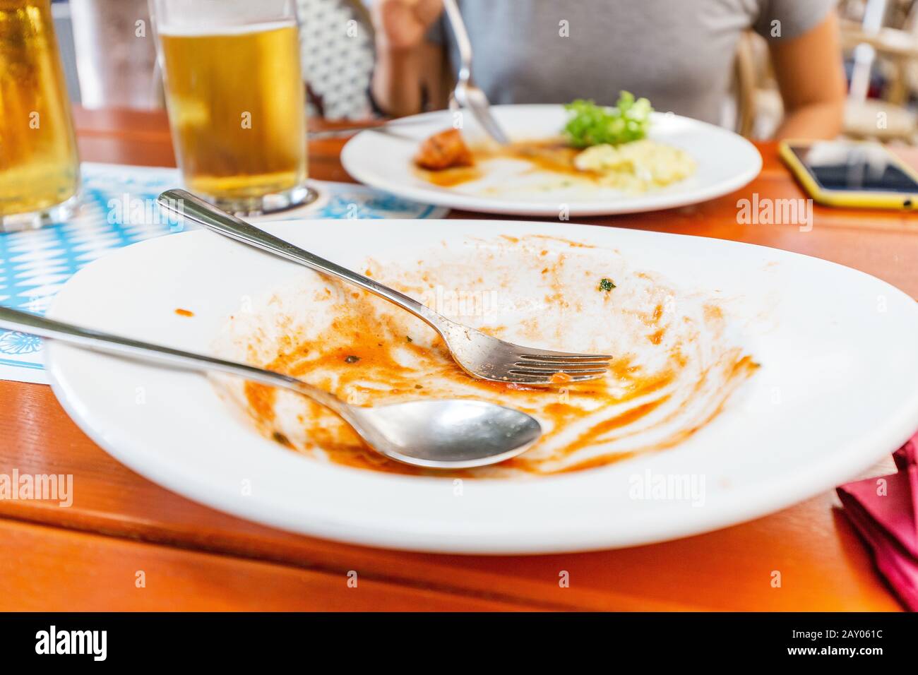 Left over food bowl hi-res stock photography and images - Alamy