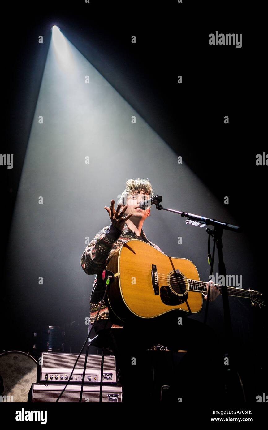 Kolding, Denmark. 13th Feb, 2020. The Danish singer, songwriter and ...