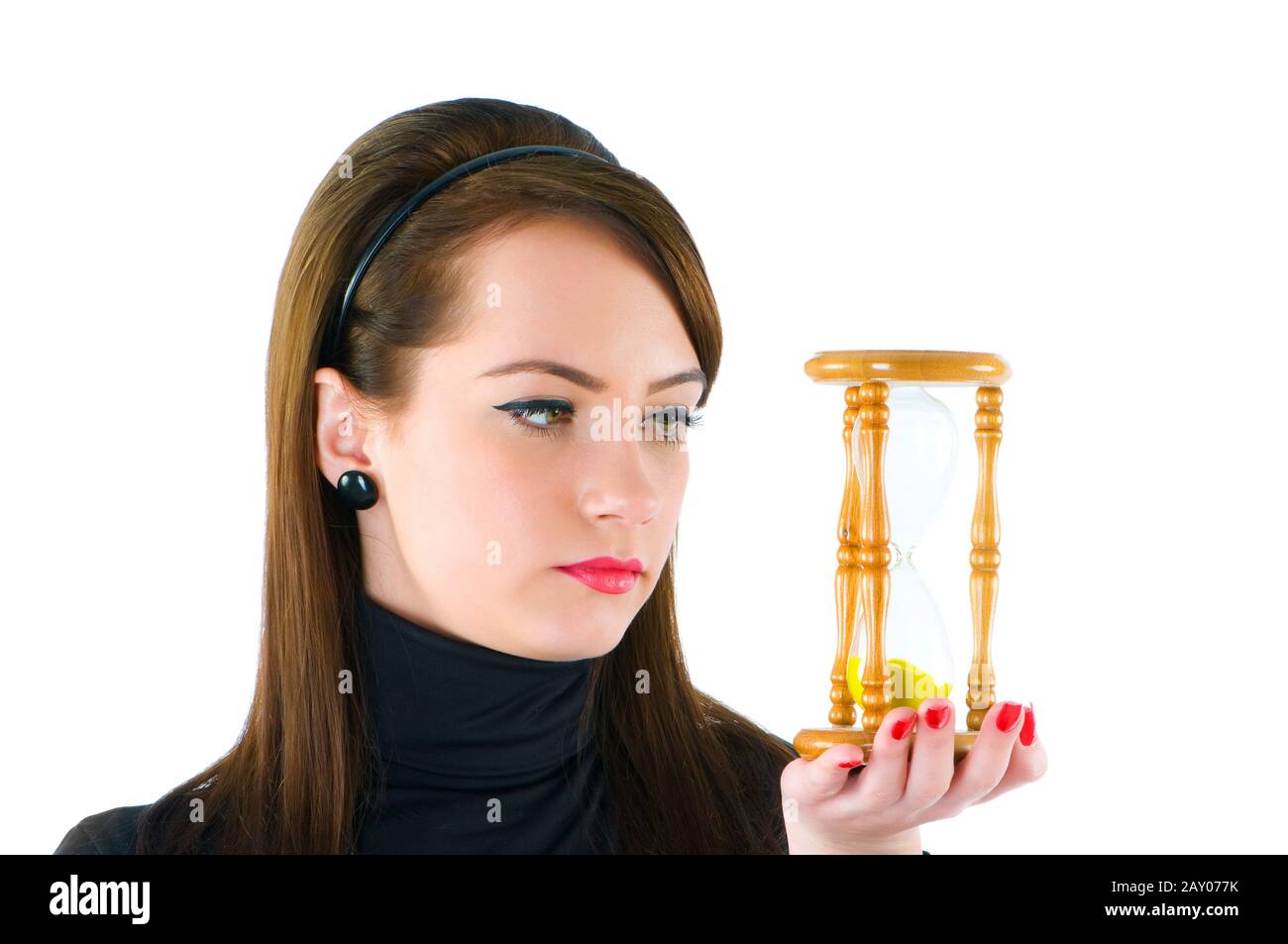 Woman hourglass isolated on hi-res stock photography and images - Alamy