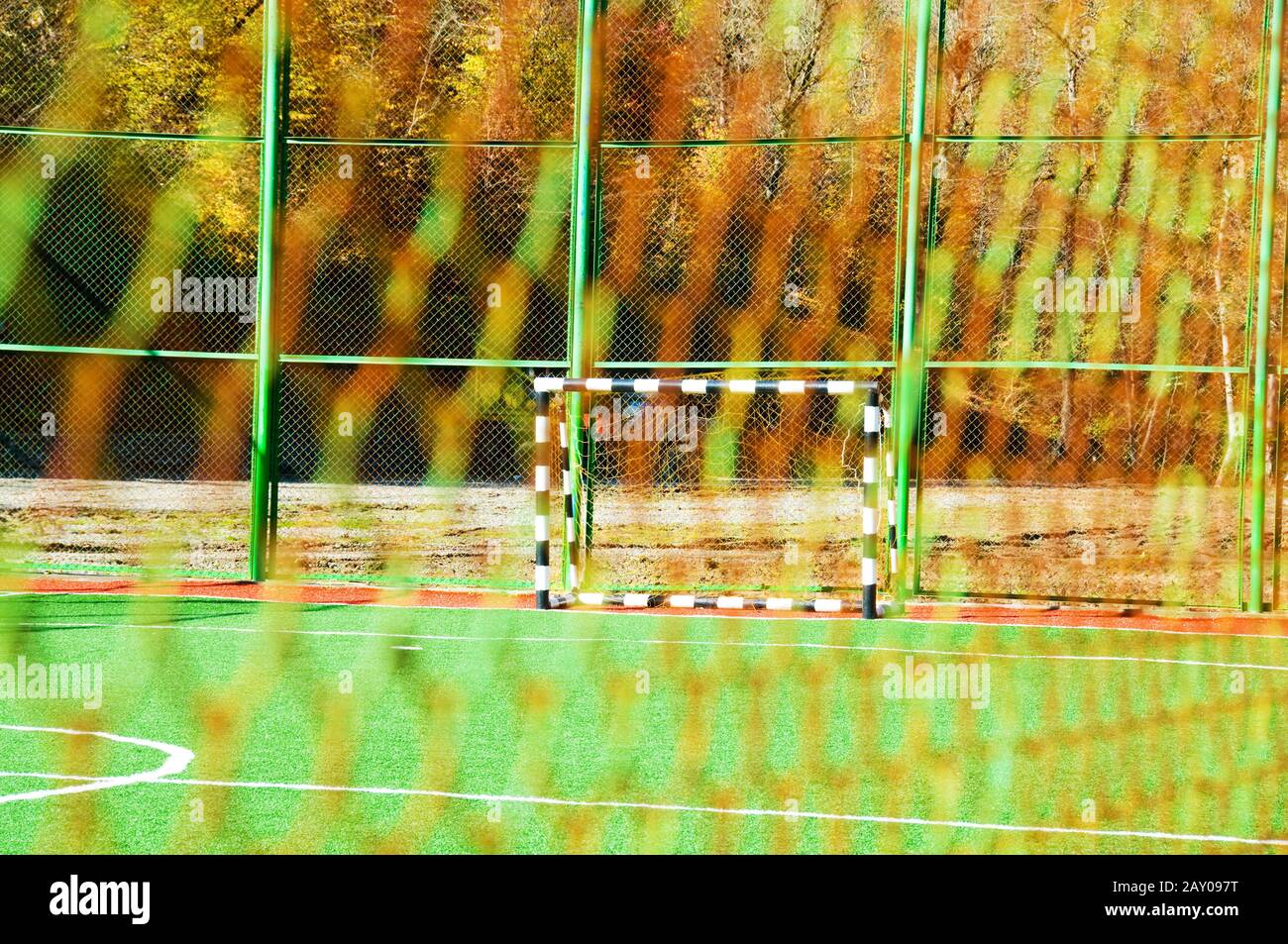 Football pitch lines stripes hi-res stock photography and images - Alamy