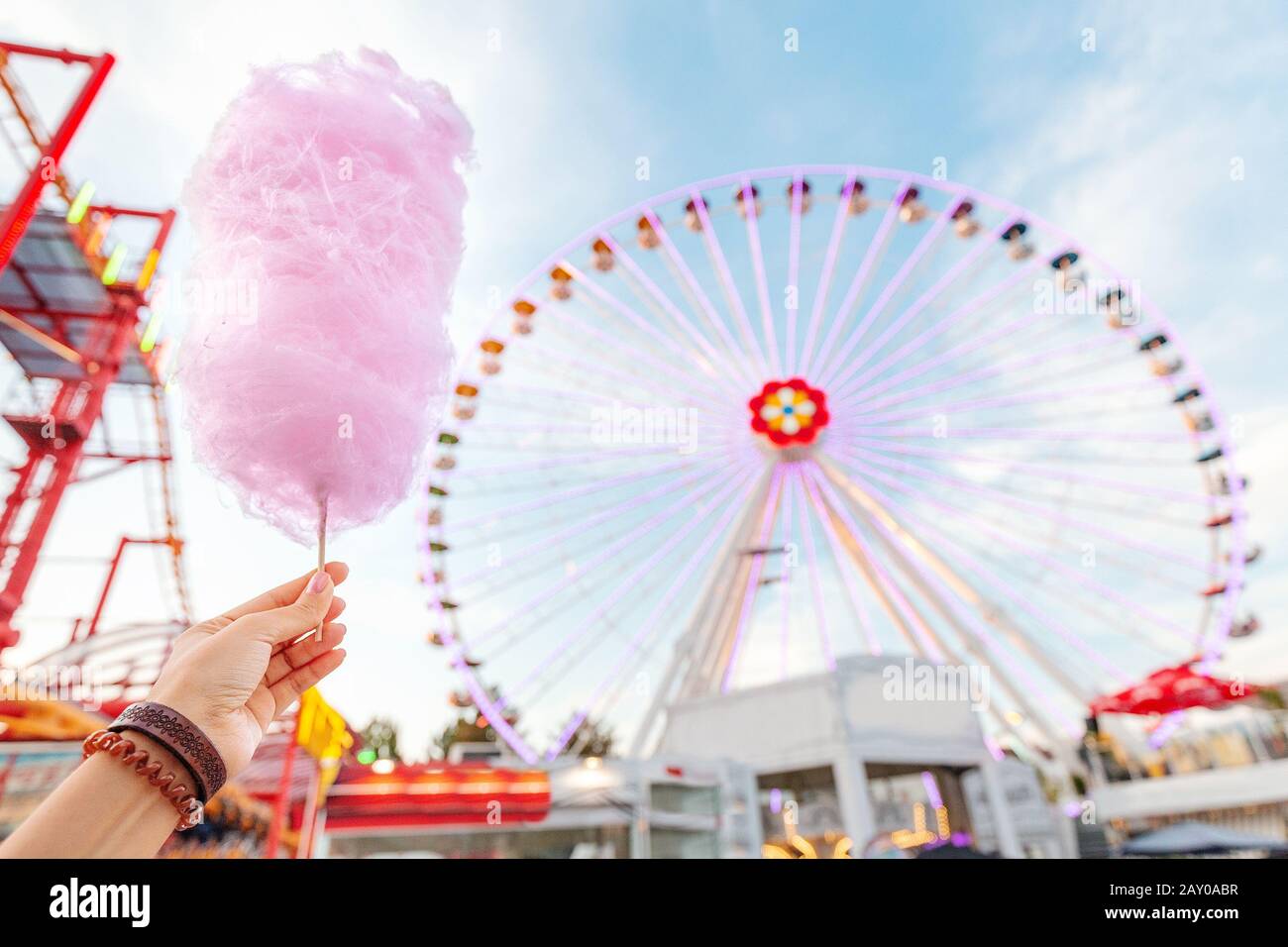 Ferris wheel vienna and food hi-res stock photography and images - Alamy